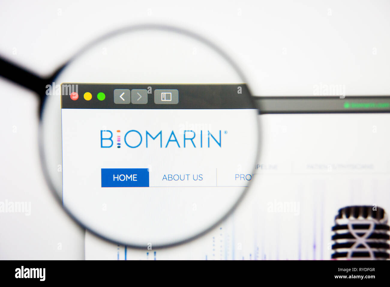 Los Angeles, California, USA - 28 February 2019: BioMarin ...