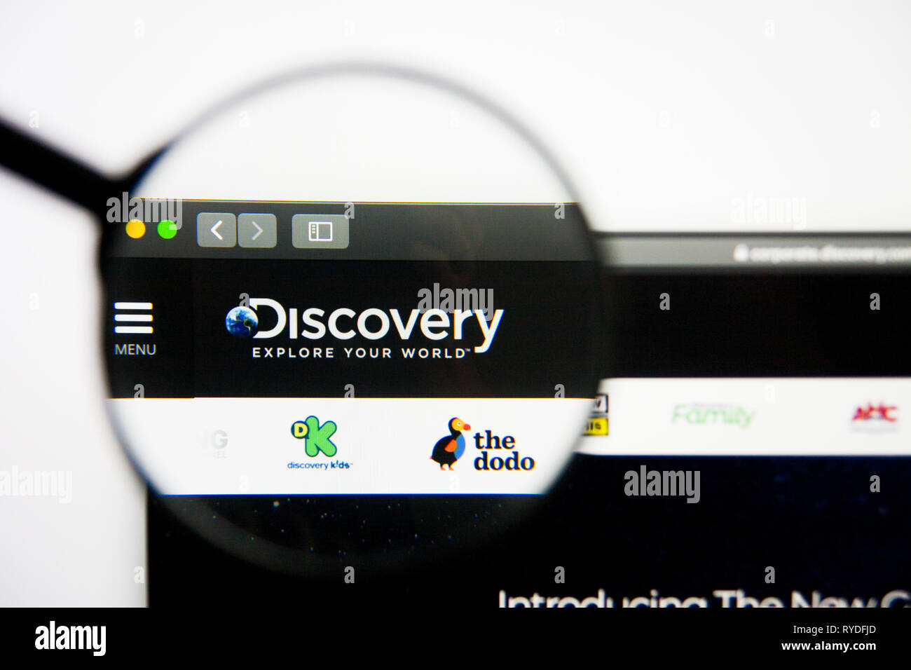 Los Angeles, California, USA - 28 February 2019: Discovery ...