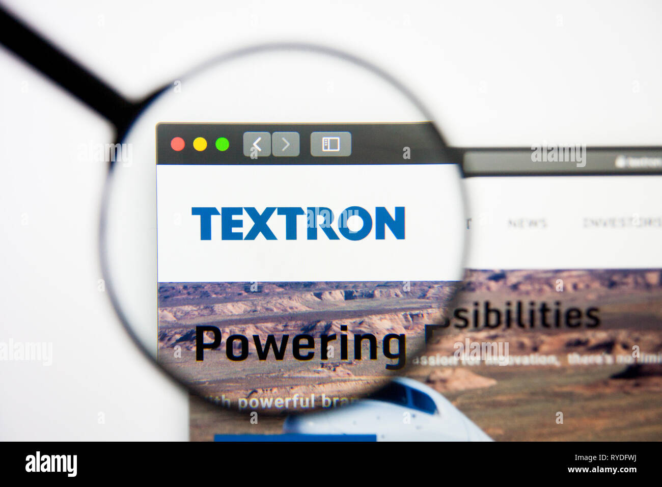 Textron logo hi-res stock photography and images - Alamy