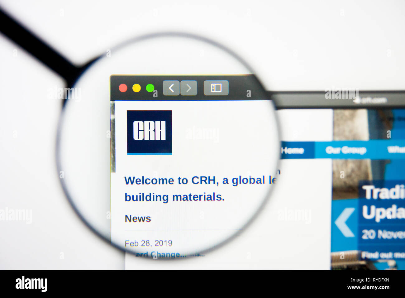 Crh marketing logo hi-res stock photography and images - Alamy