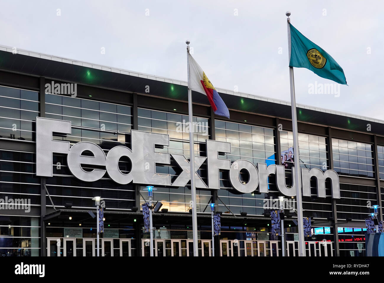FedEx forum Memphis Tennessee Stock Photo - Alamy