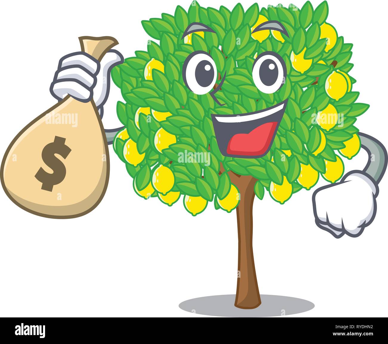 Dollar bill with lemons hi-res stock photography and images - Alamy