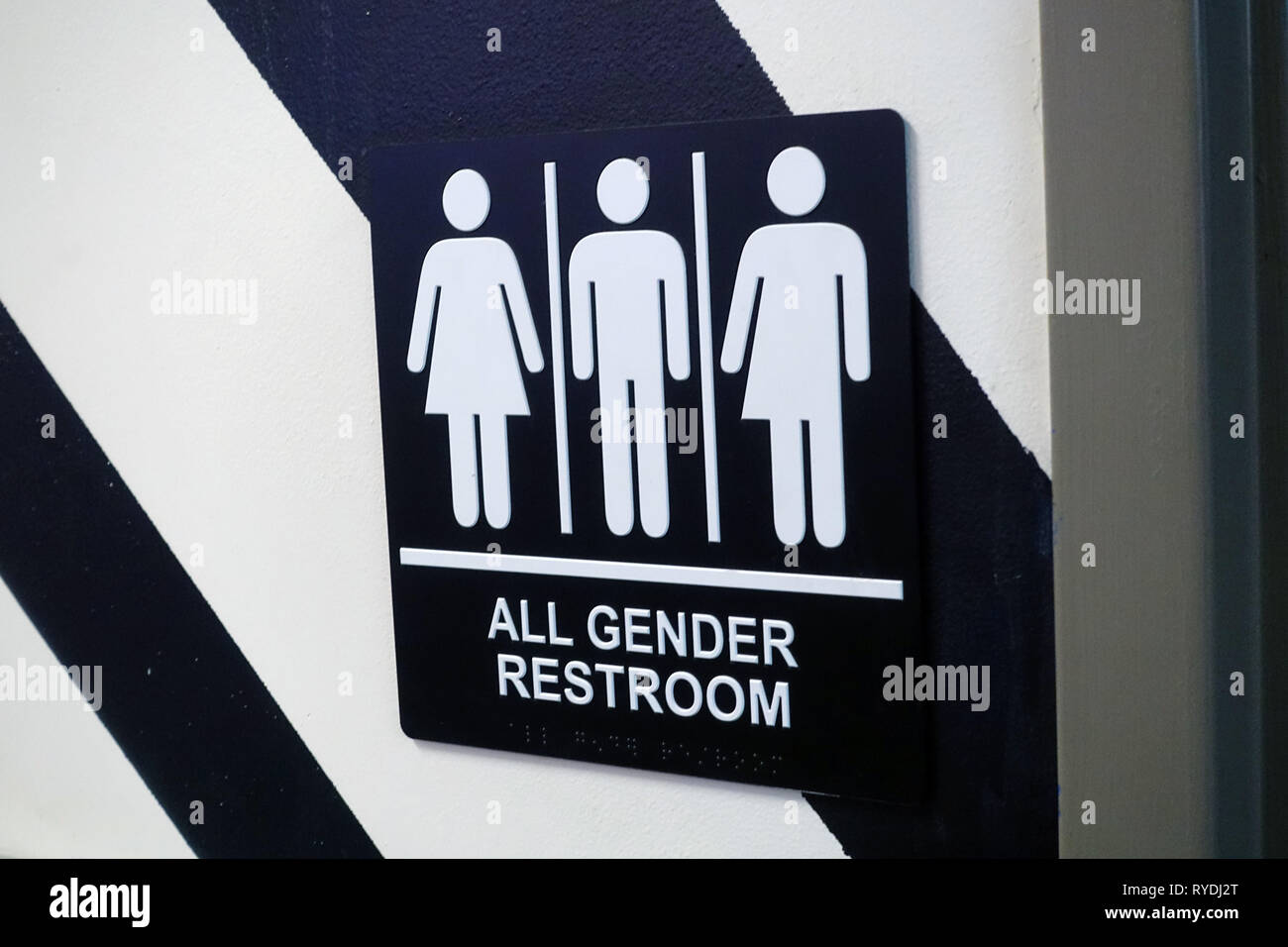Gender neutral bathroom hi-res stock photography and images - Alamy