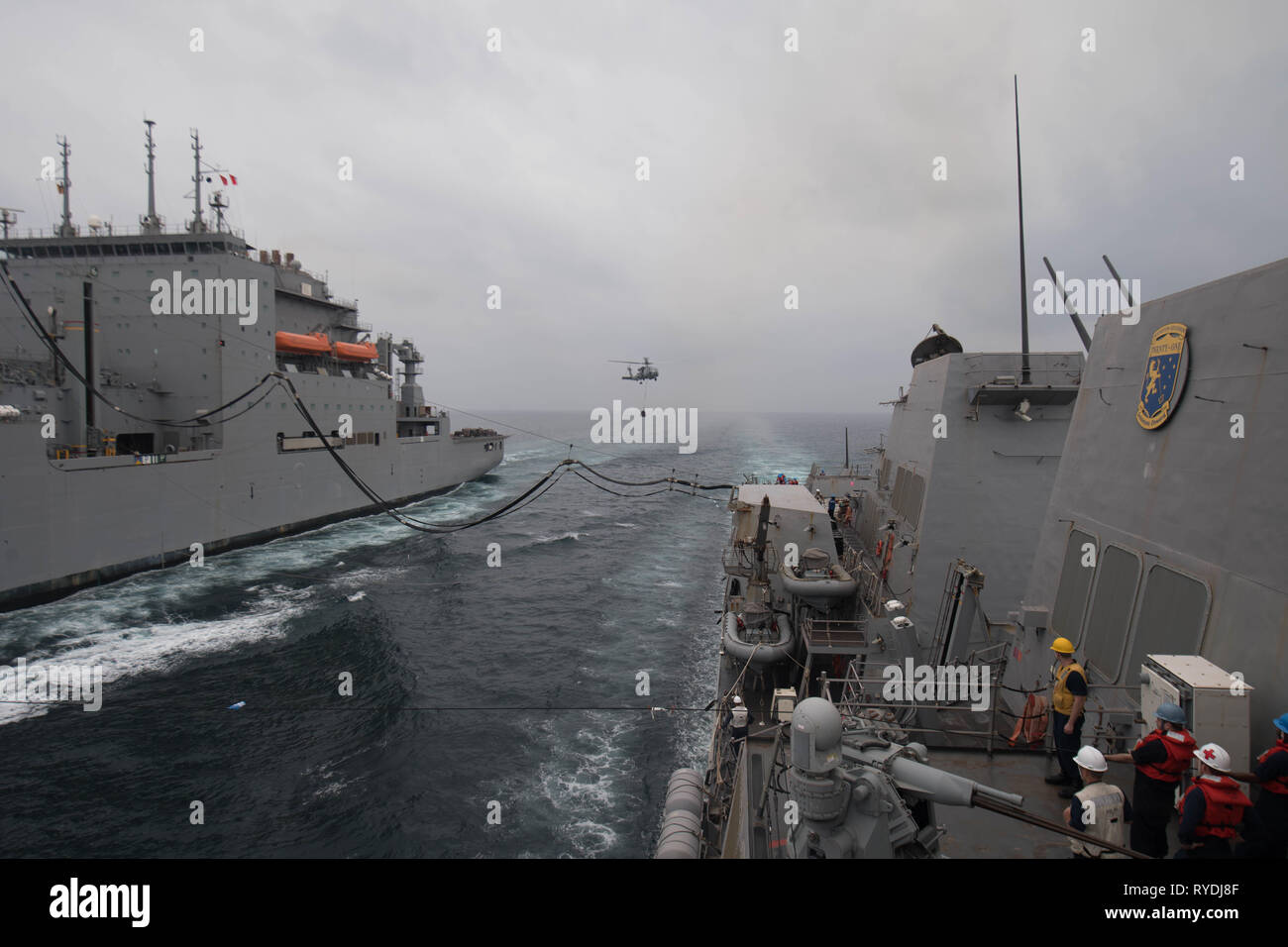 An MH-60R Sea Hawk, assigned to Helicopter Maritime Strike Squadron ...