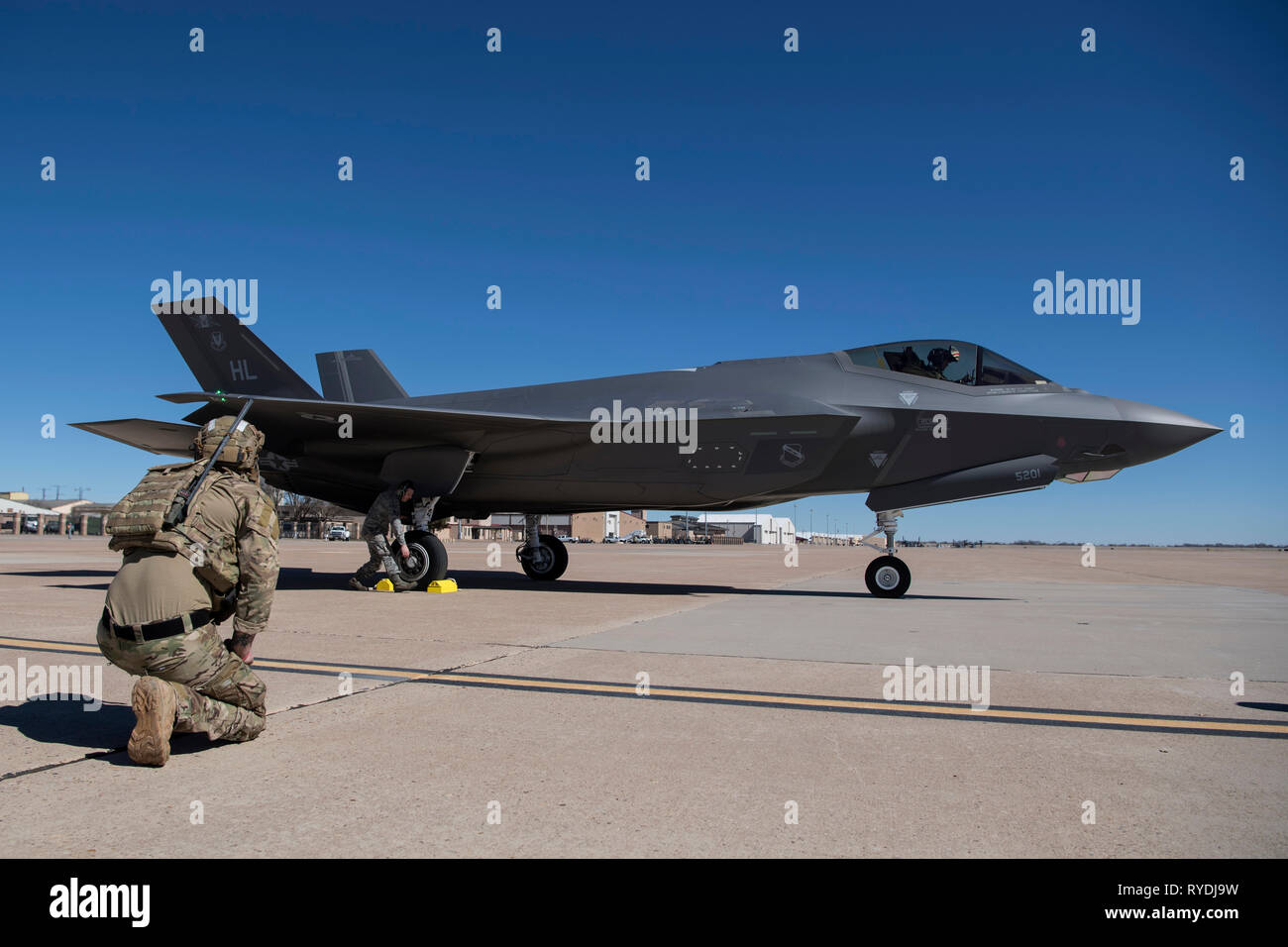 A Special Tactics operator with the 26th Special Tactics Squadron looks ...