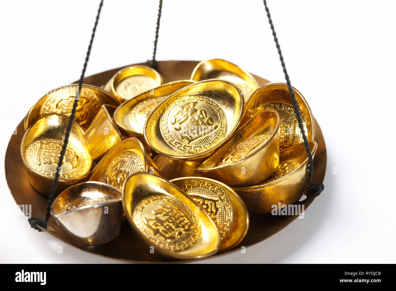 Gold color scale up hi-res stock photography and images - Alamy