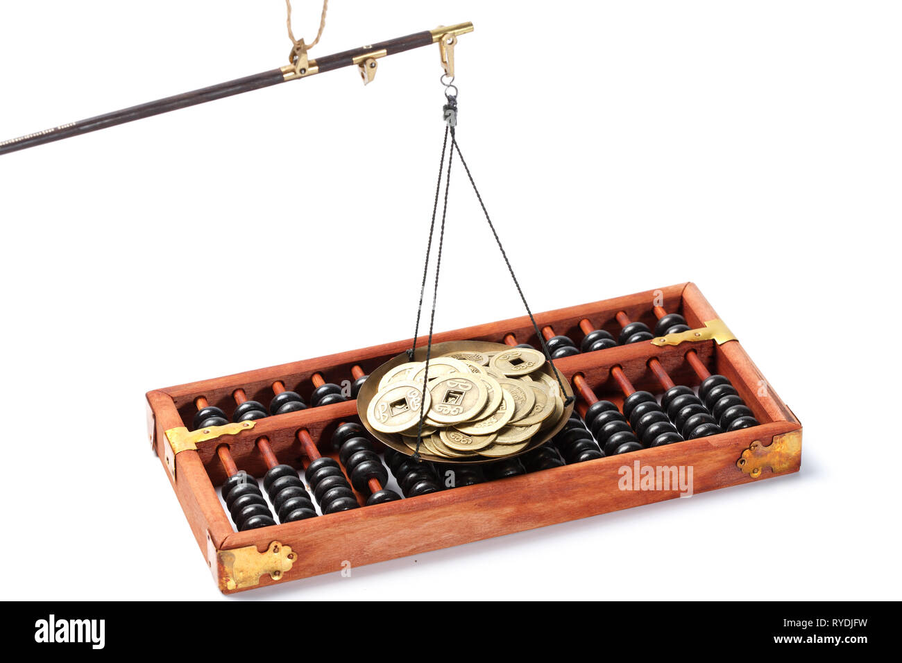 Chinese abacus ancient metal hi-res stock photography and images - Alamy