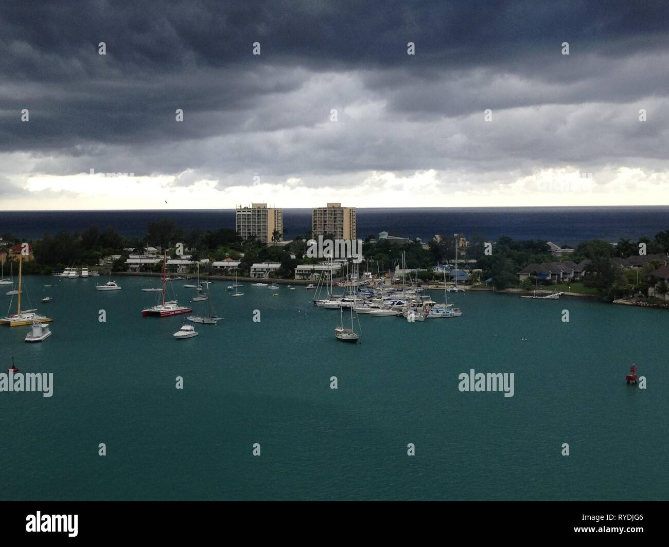 Cruise ship dock at port, view of cruise ship port Stock Photo - Alamy