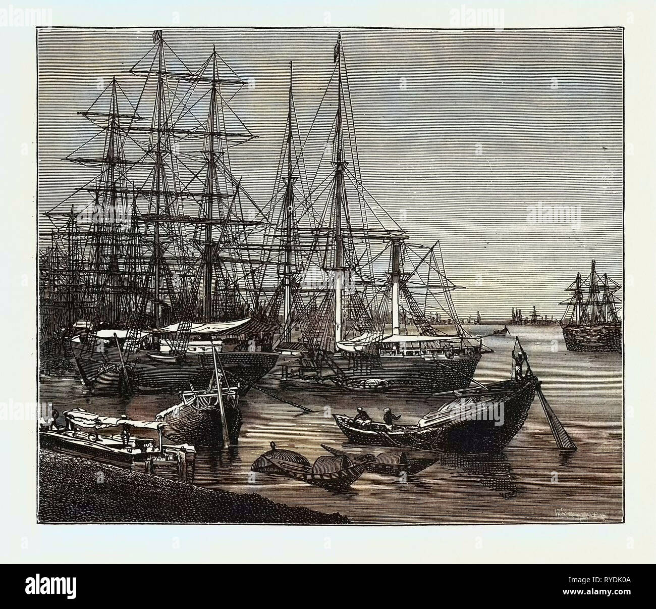 Calcutta india 19th century hi-res stock photography and images - Alamy