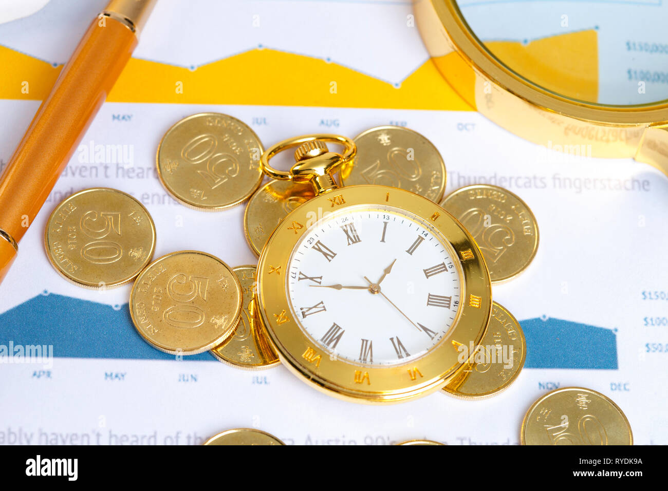 Clocks and watches Stock Photo - Alamy