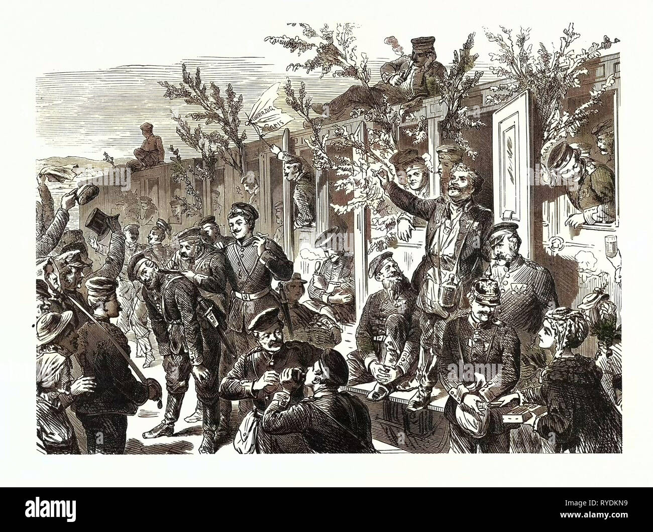 Prussian military railway hi-res stock photography and images - Alamy