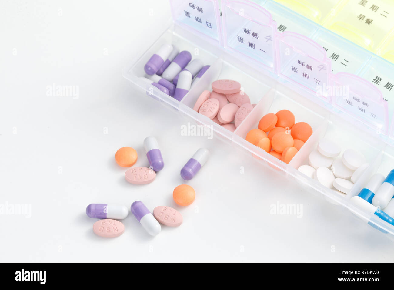 Recreational drug blue capsule hi-res stock photography and images - Alamy