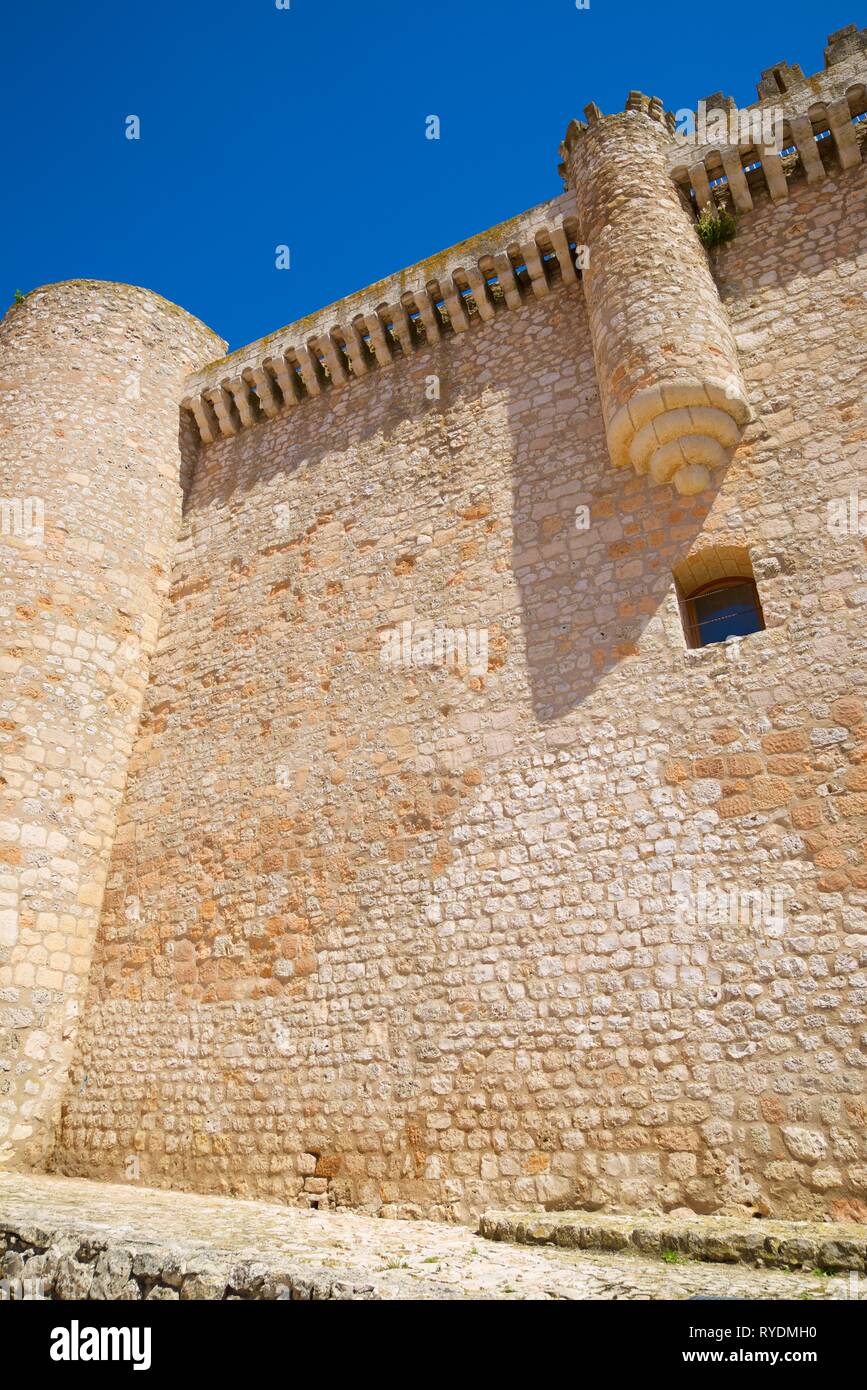 Torija castle in Castilla La Mancha, Guadalajara Province in Spain ...