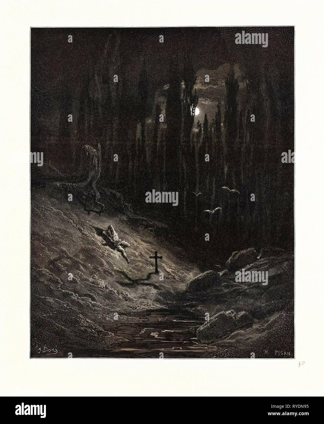 Gustave dore atala grave hi-res stock photography and images - Alamy