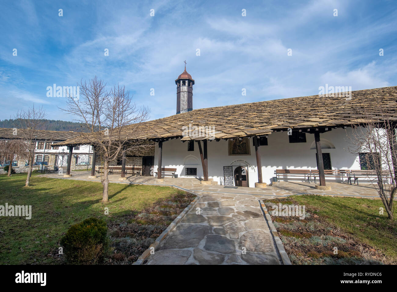 TRYAVNA, BULGARIA - Medieval Bulgarian Church of Saint Archangel ...