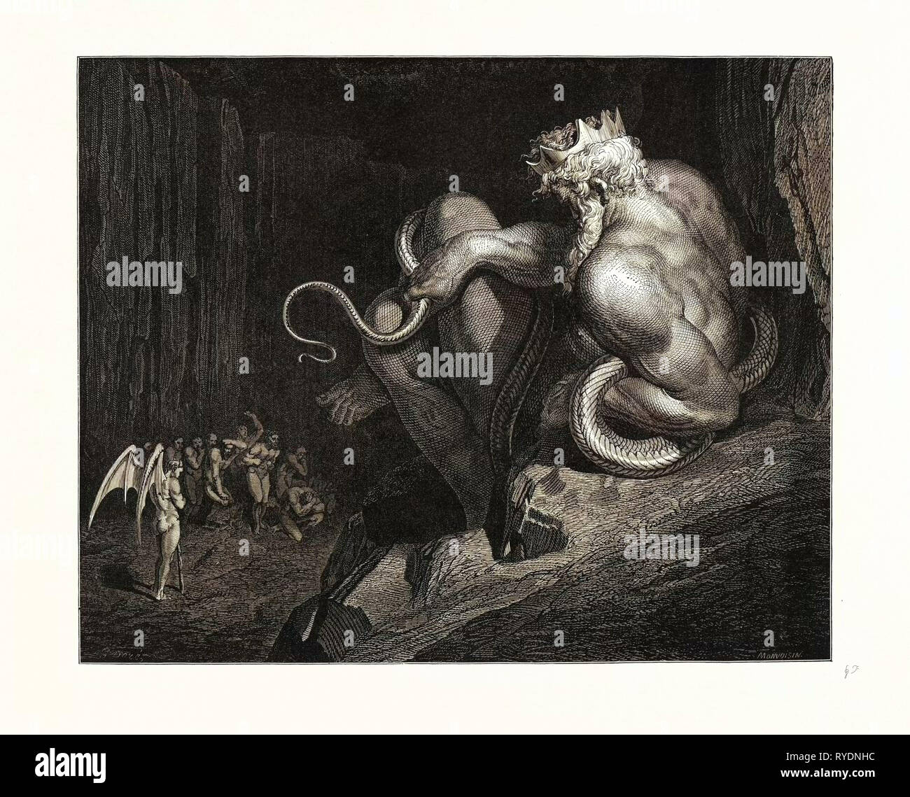 Gustave dore minos hi-res stock photography and images - Alamy