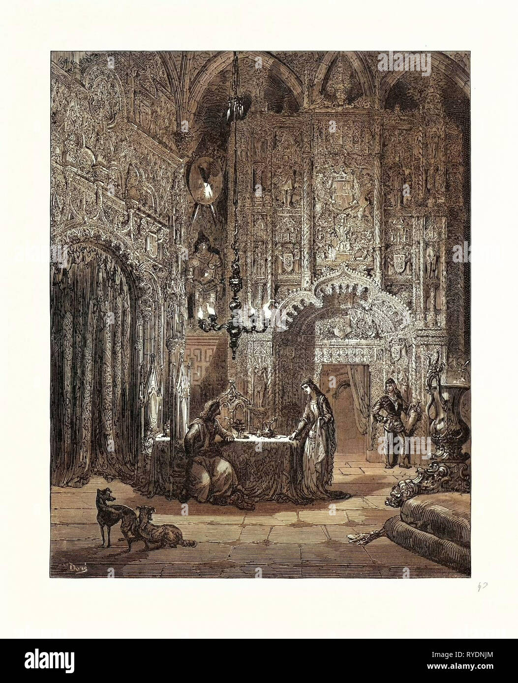 The Enchanted Castle Stock Photo - Alamy