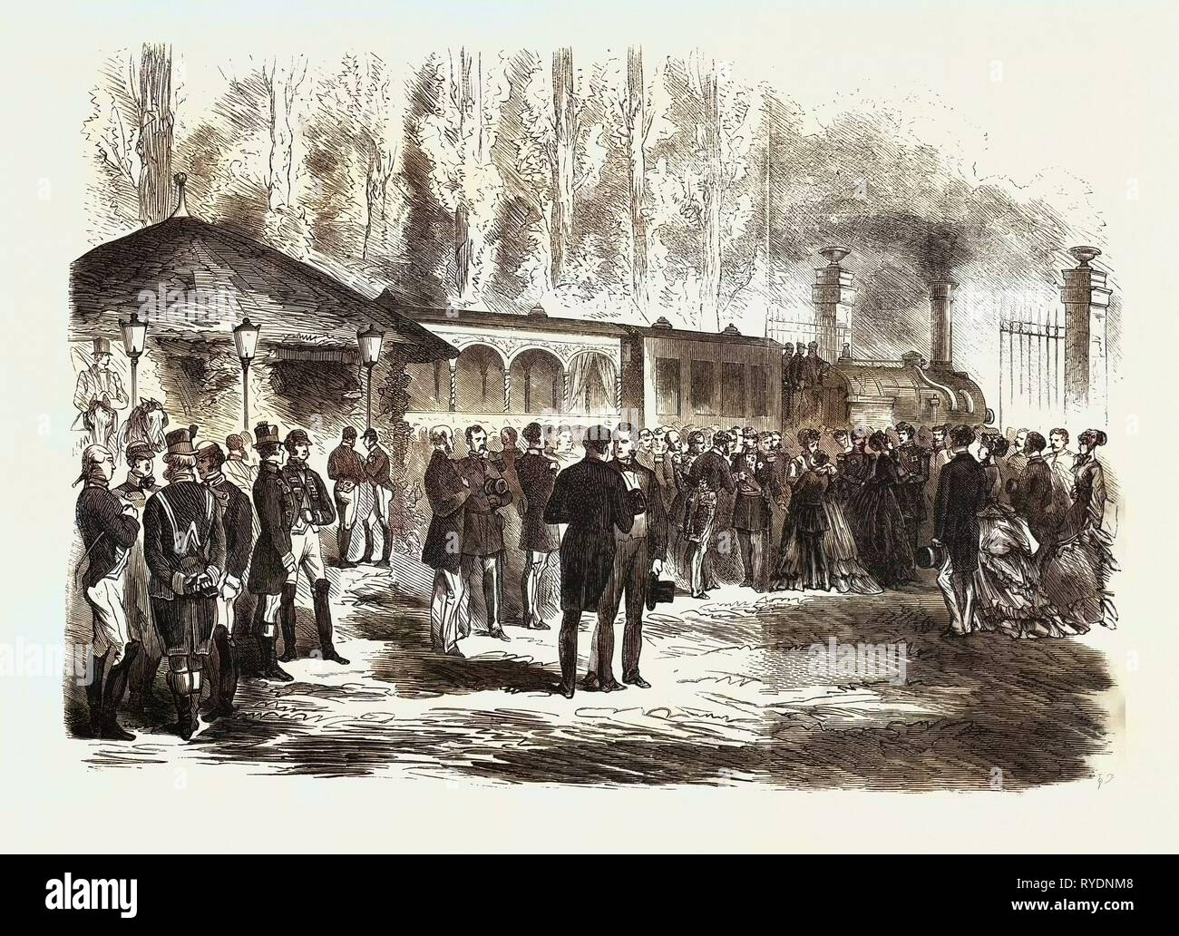 Franco-Prussian War: Departure of the Emperor of the French and the ...
