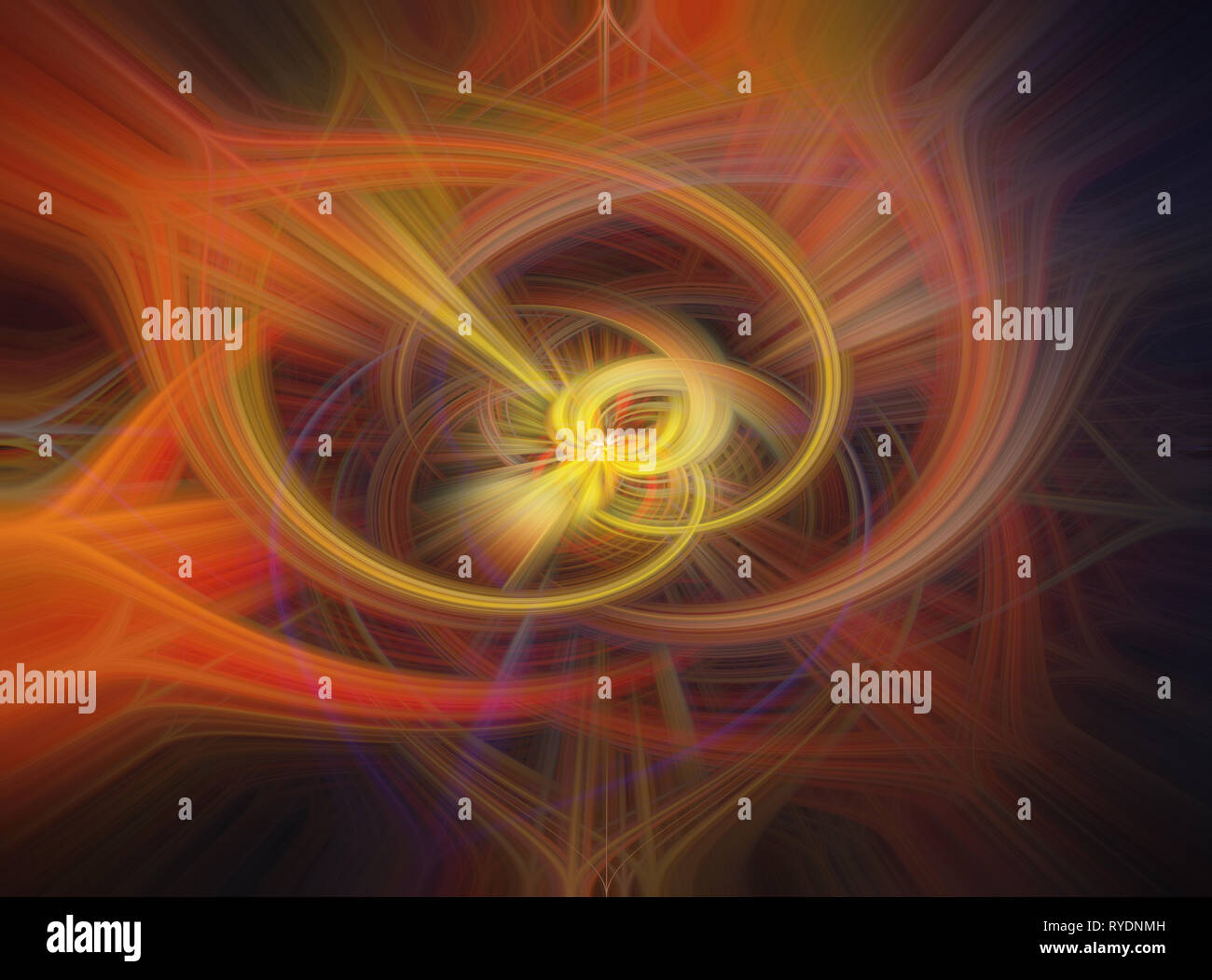Fractal texture wallpaper, abstract flower. Swirl, twirl effect flowery ...