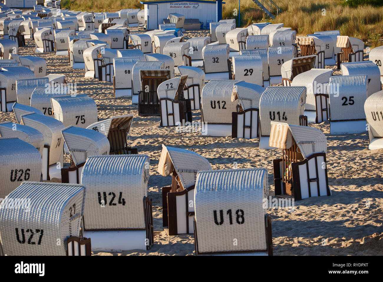 impression of baltic town Seebad Bansin on Usedom Stock Photo - Alamy