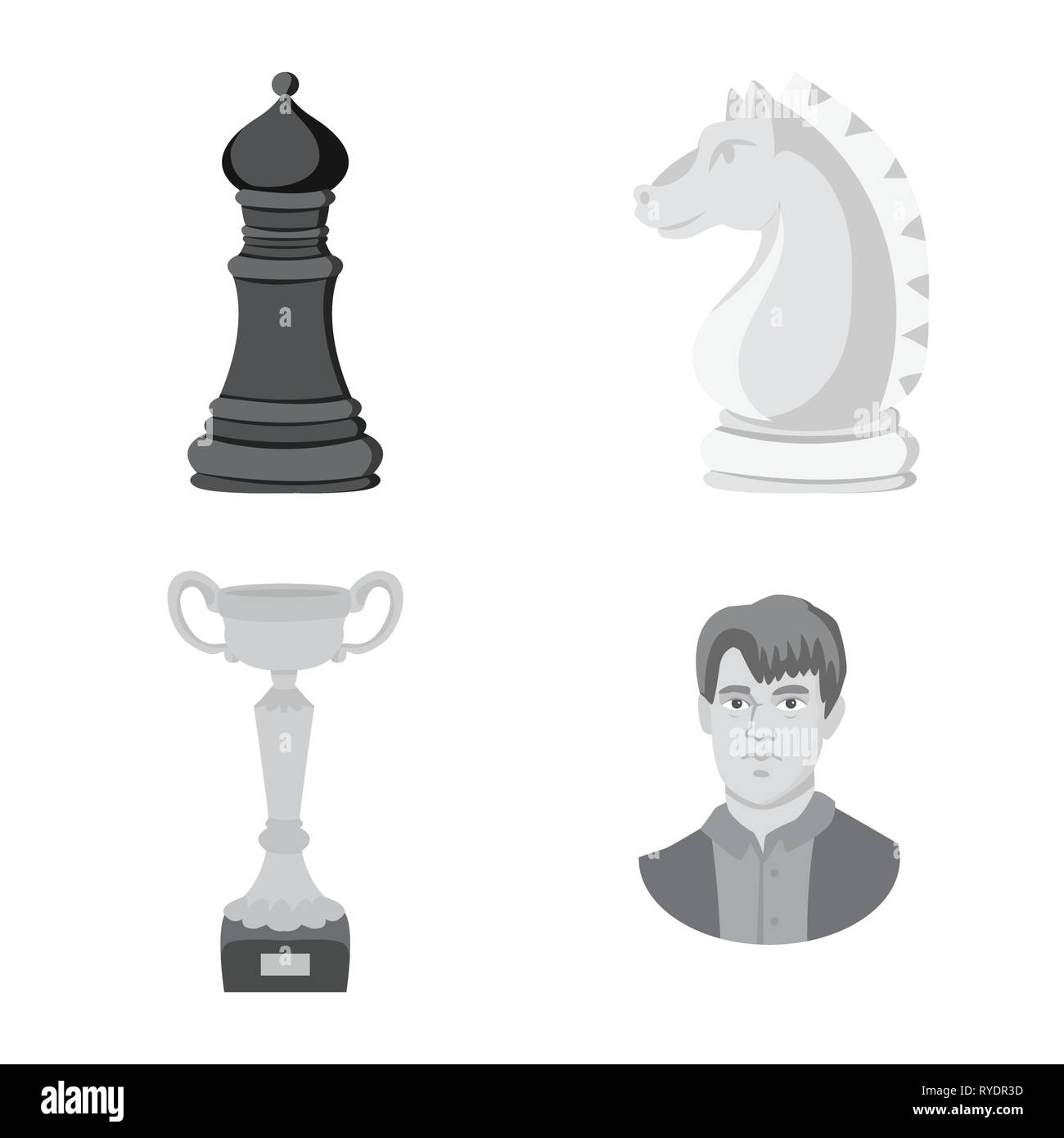 Vector design of tactical and play sign. Set of tactical and thin ...