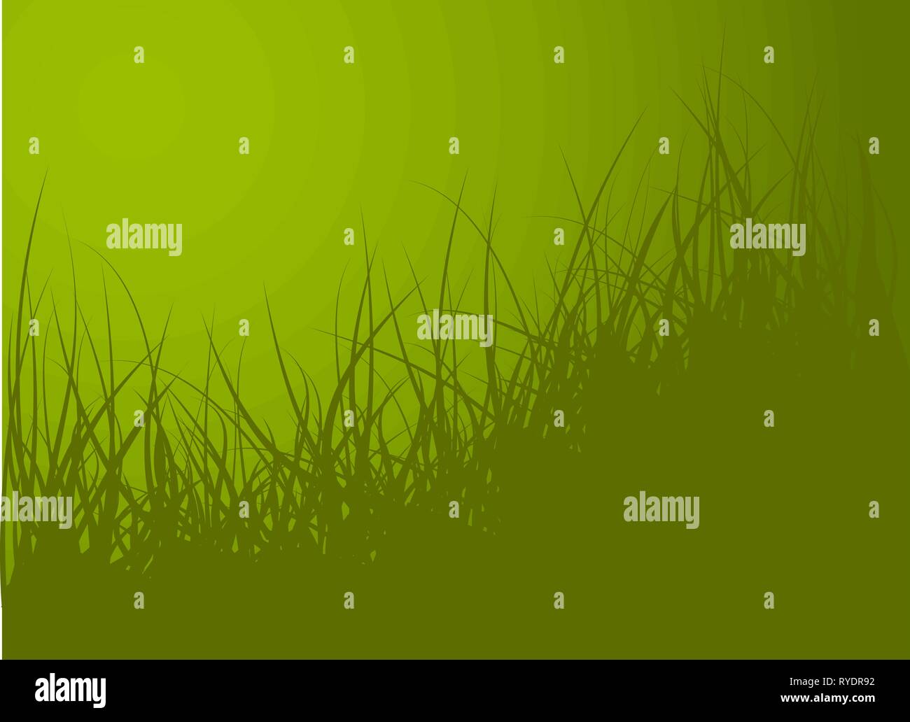 Green vector grass background illustration Stock Vector Image & Art - Alamy