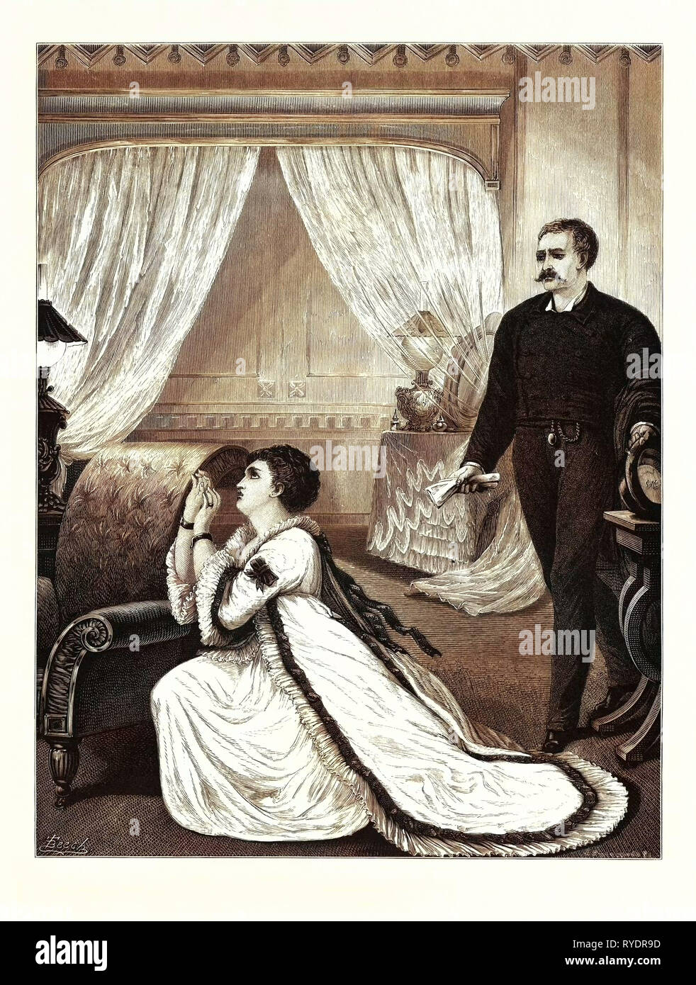 Scene from 'Led Astray Stock Photo - Alamy