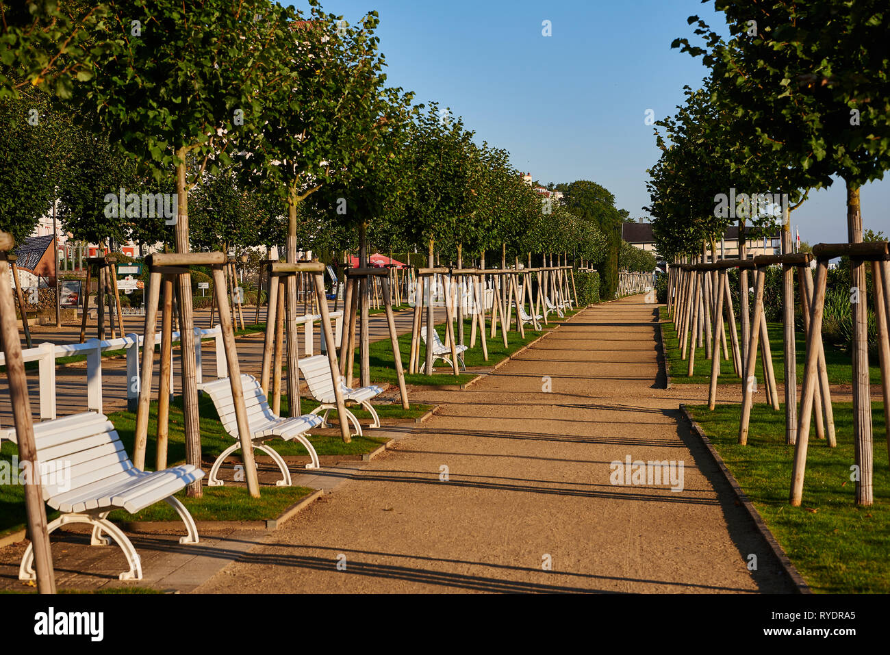Baltic sea spa bansin hi-res stock photography and images - Alamy