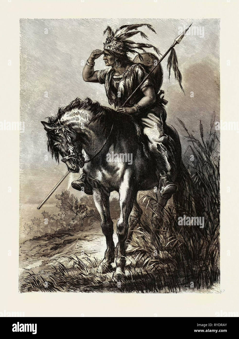 Indian scout hi-res stock photography and images - Alamy