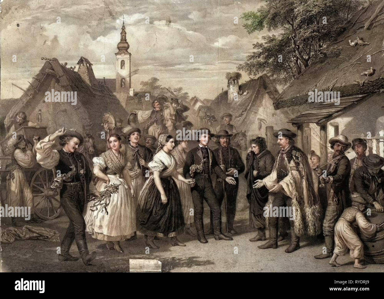 19th century wedding europe hi-res stock photography and images - Alamy