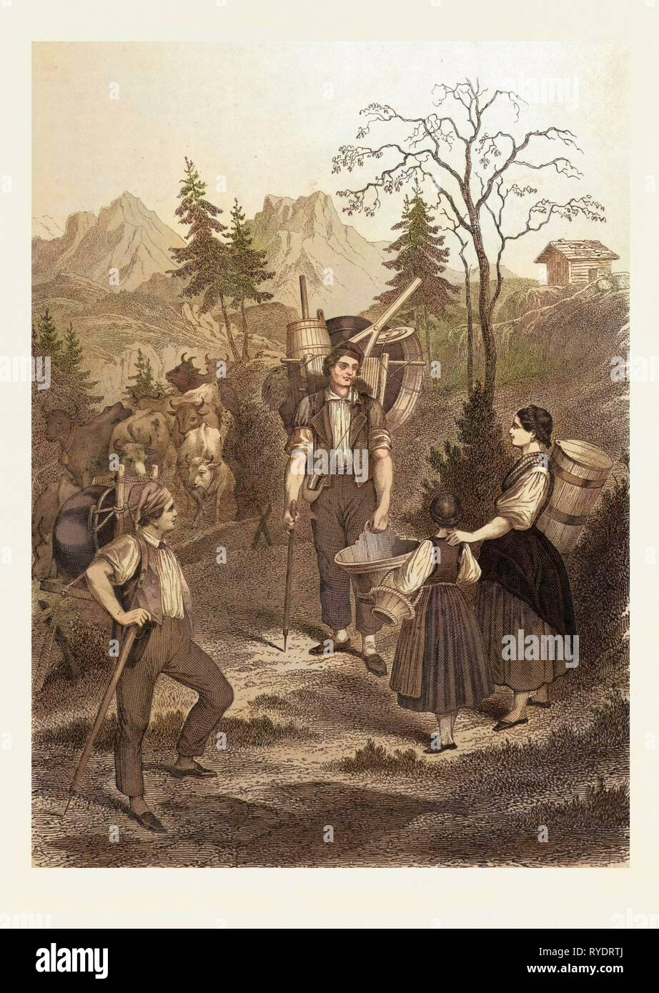 19th century farm life hi-res stock photography and images - Alamy