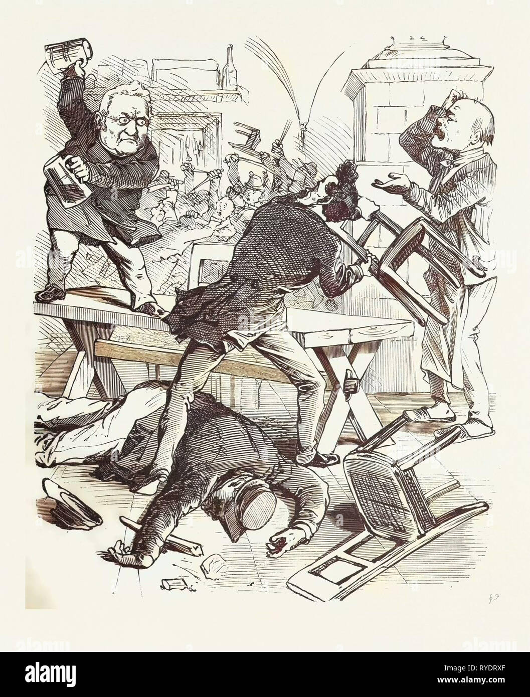 Beer fight hi-res stock photography and images - Alamy