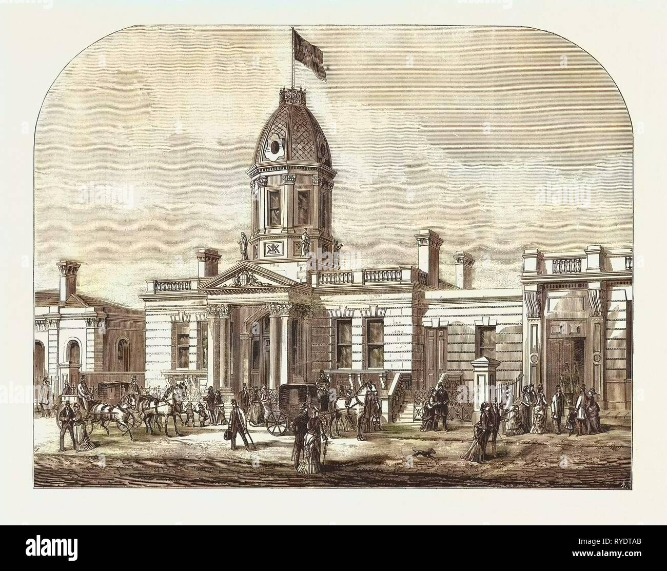 New london hall hi-res stock photography and images - Alamy