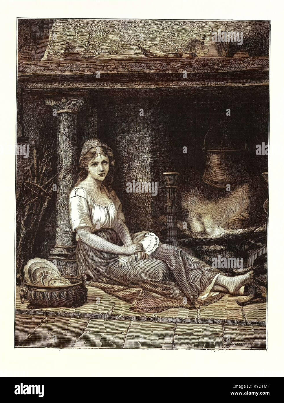 Cinderella 19th century hi-res stock photography and images - Alamy