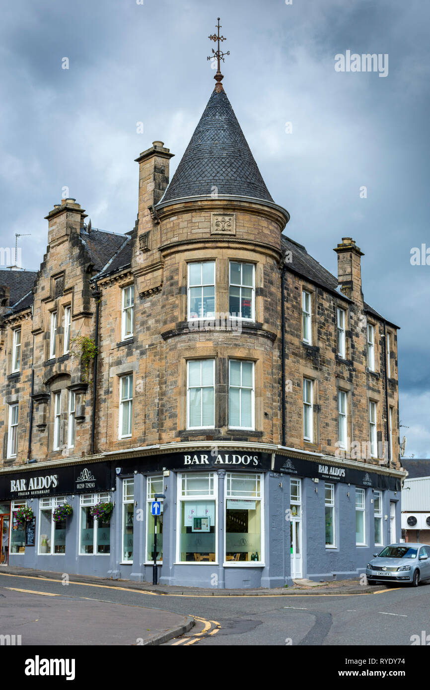 Architecture building scotland clackmannanshire hi-res stock ...