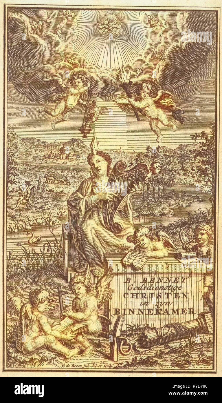 Title page for: Benjamin Bennet, Religious Christian inside room ...