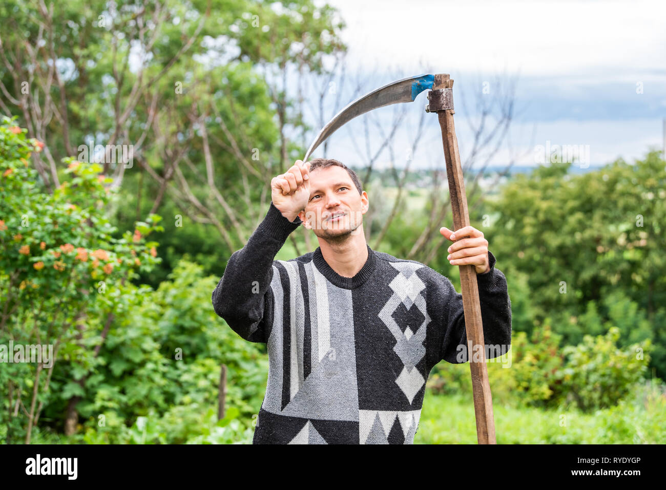 Sharp sickle hi-res stock photography and images - Alamy