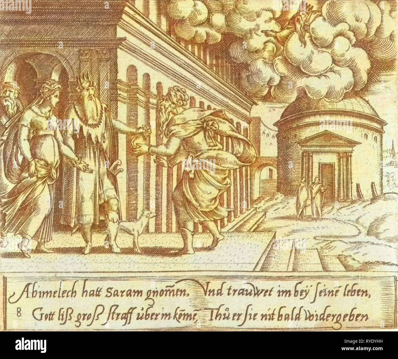 Abraham gives abimelech hi-res stock photography and images - Alamy