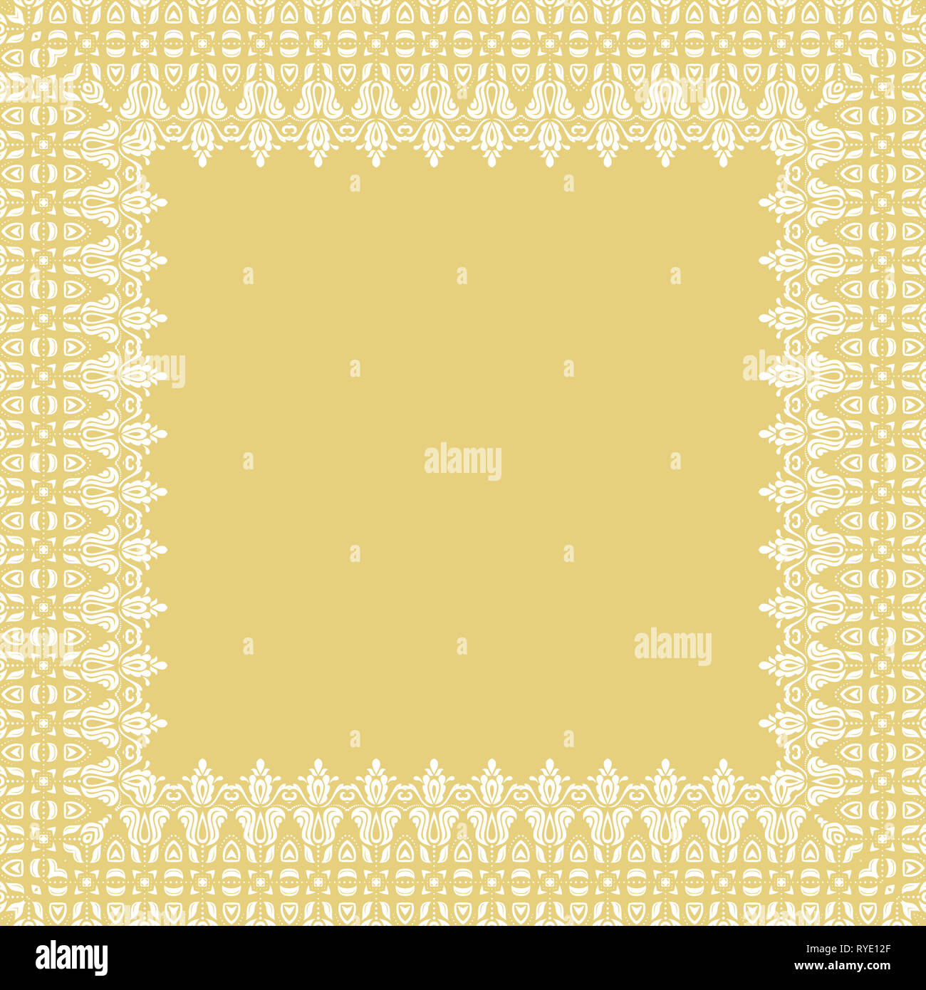 Floral Fine Frame Stock Photo - Alamy