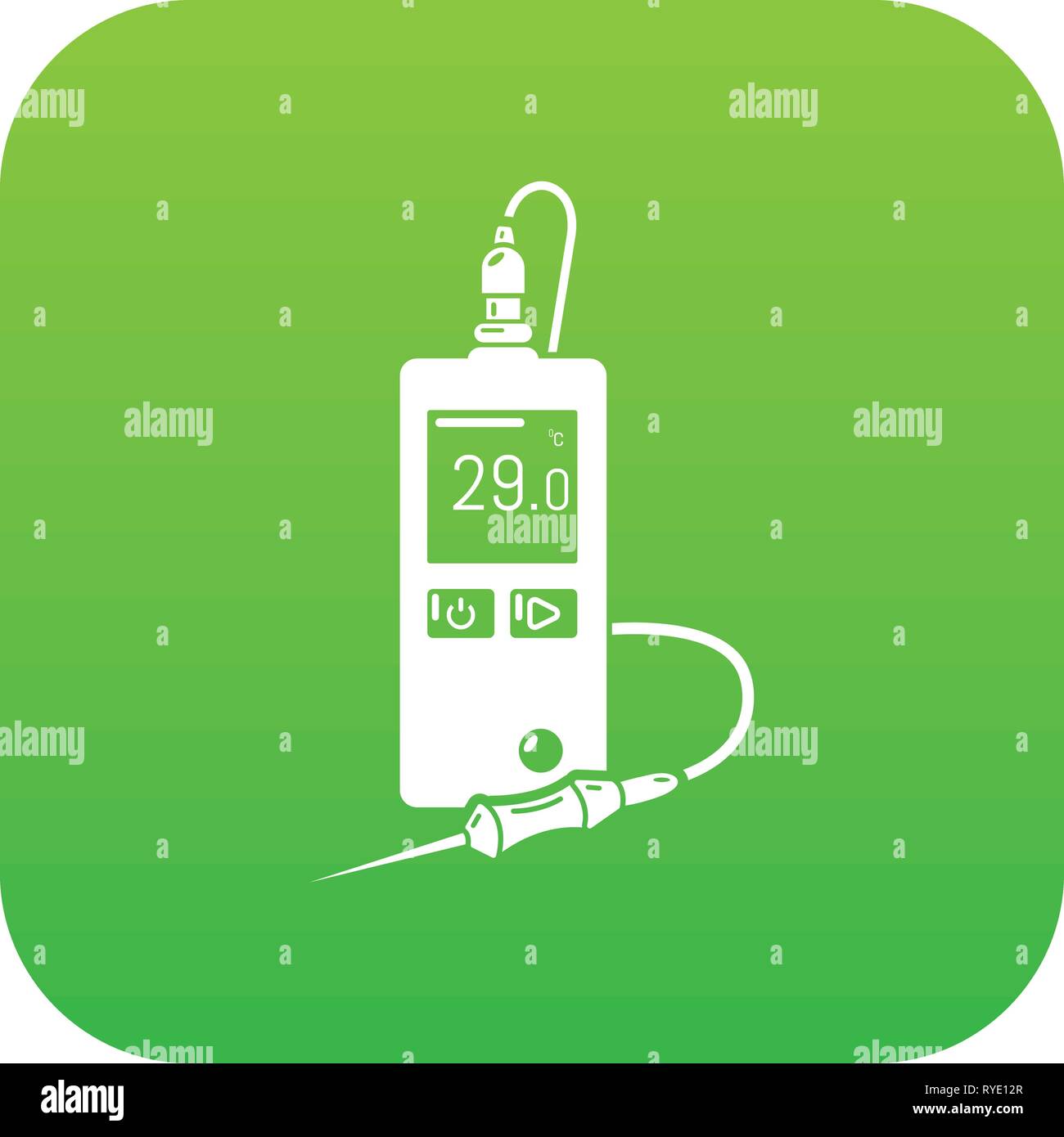 Digital tonometer icon, simple style Stock Vector Image & Art - Alamy