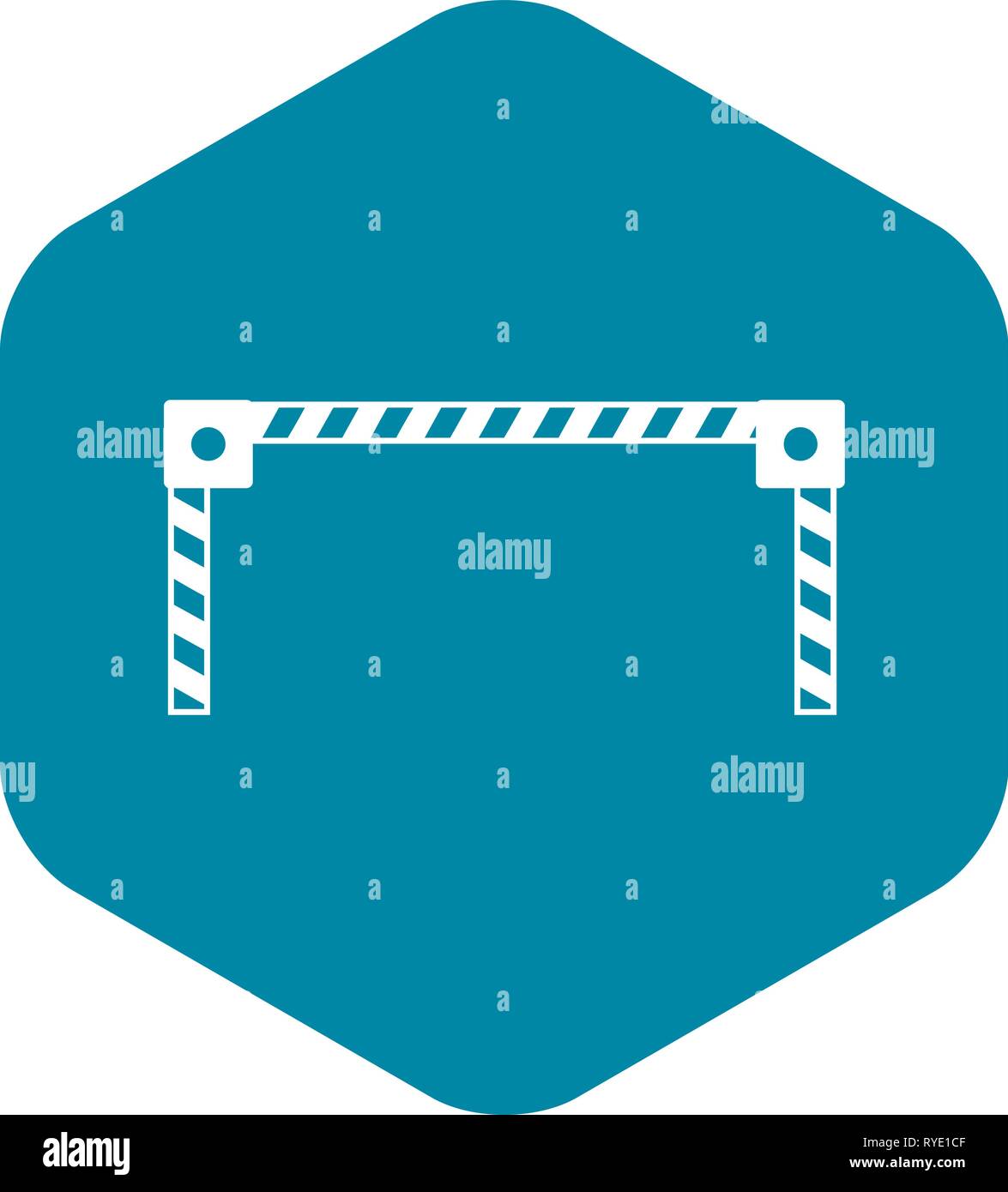 Barrier icon, simple style Stock Vector Image & Art - Alamy
