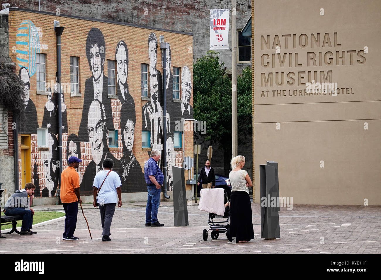 National Civil Rights Museum Memphis Tennessee Stock Photo - Alamy