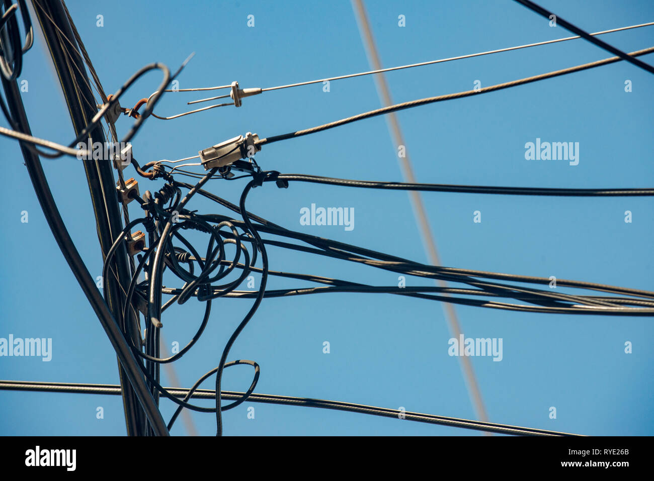 Coaxial cable lines hi-res stock photography and images - Alamy