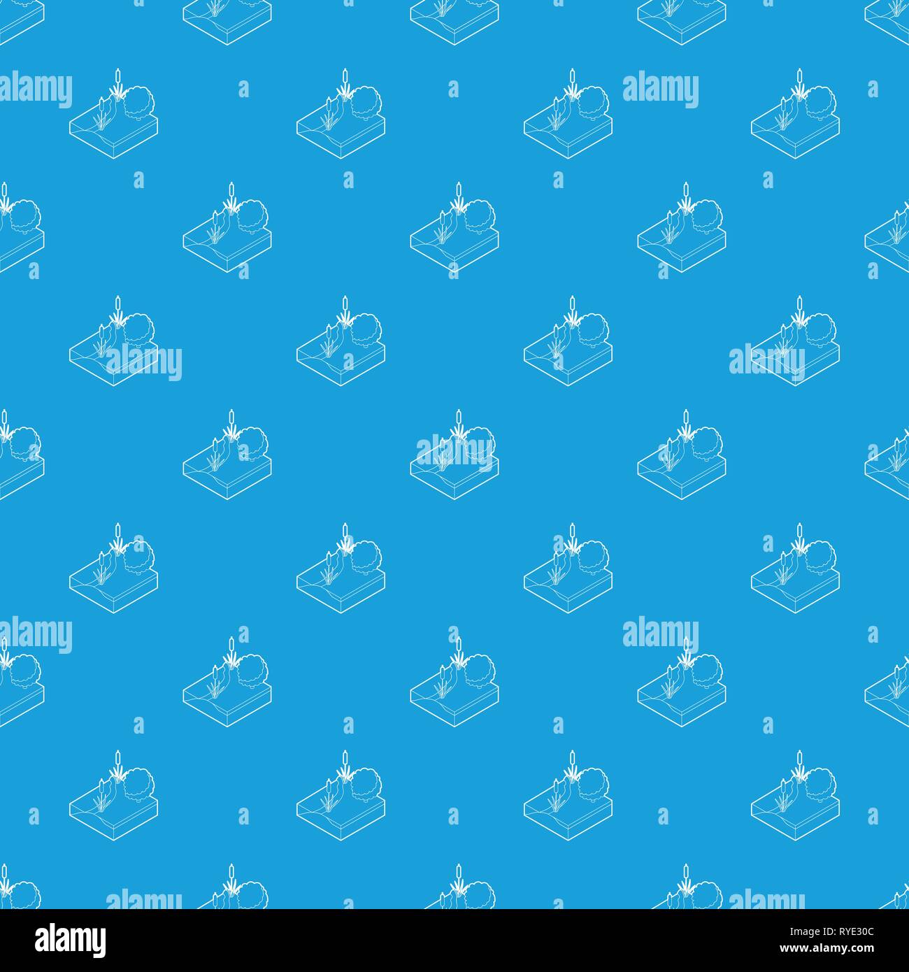 River pattern vector seamless blue Stock Vector Image & Art - Alamy