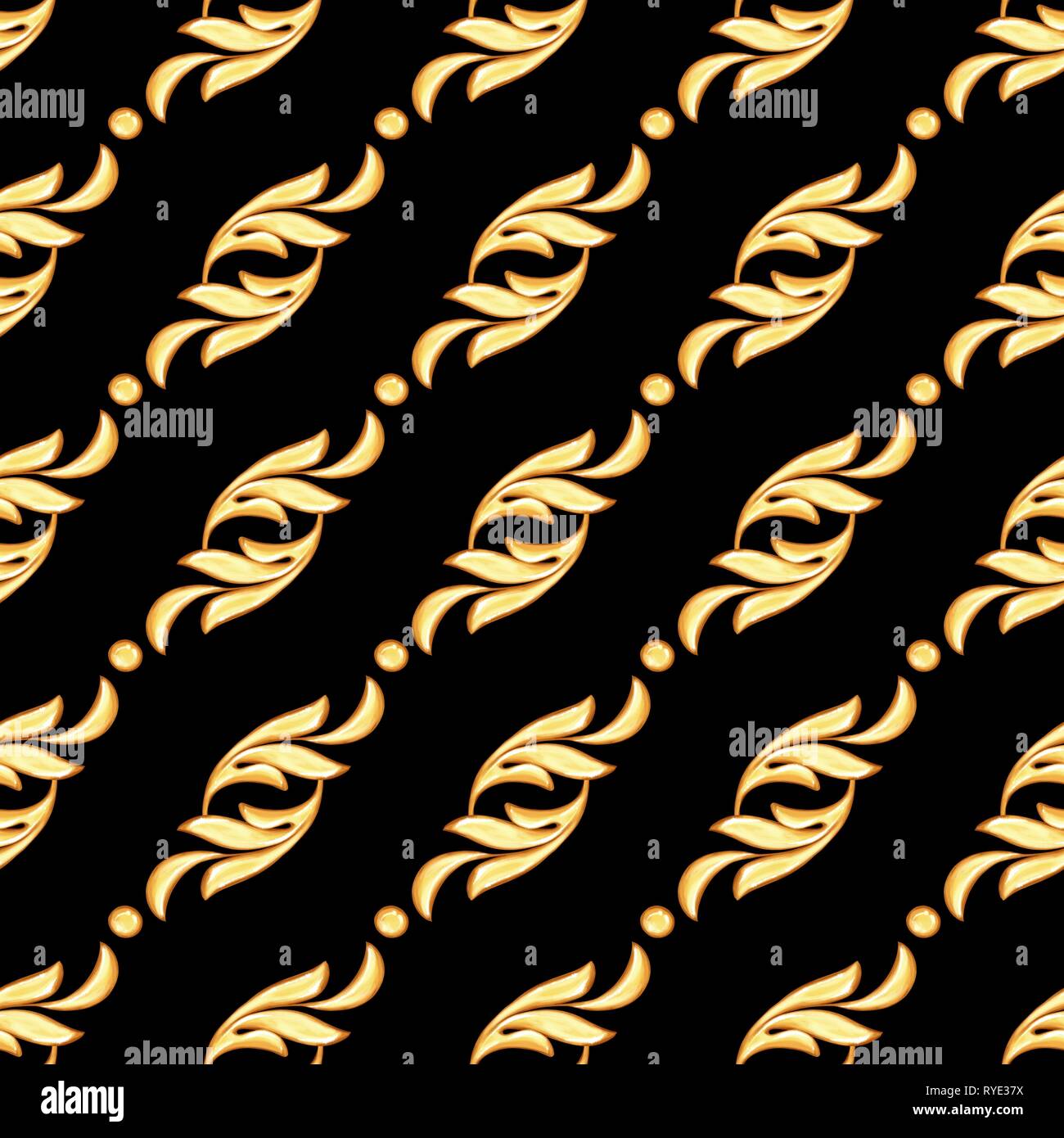 Seamless luxury pattern Stock Photo - Alamy