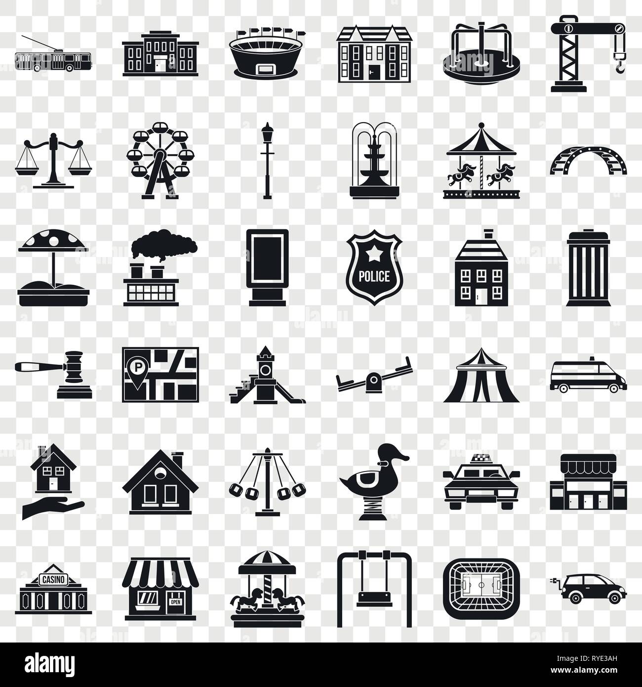 Big swan stadium Stock Vector Images - Alamy