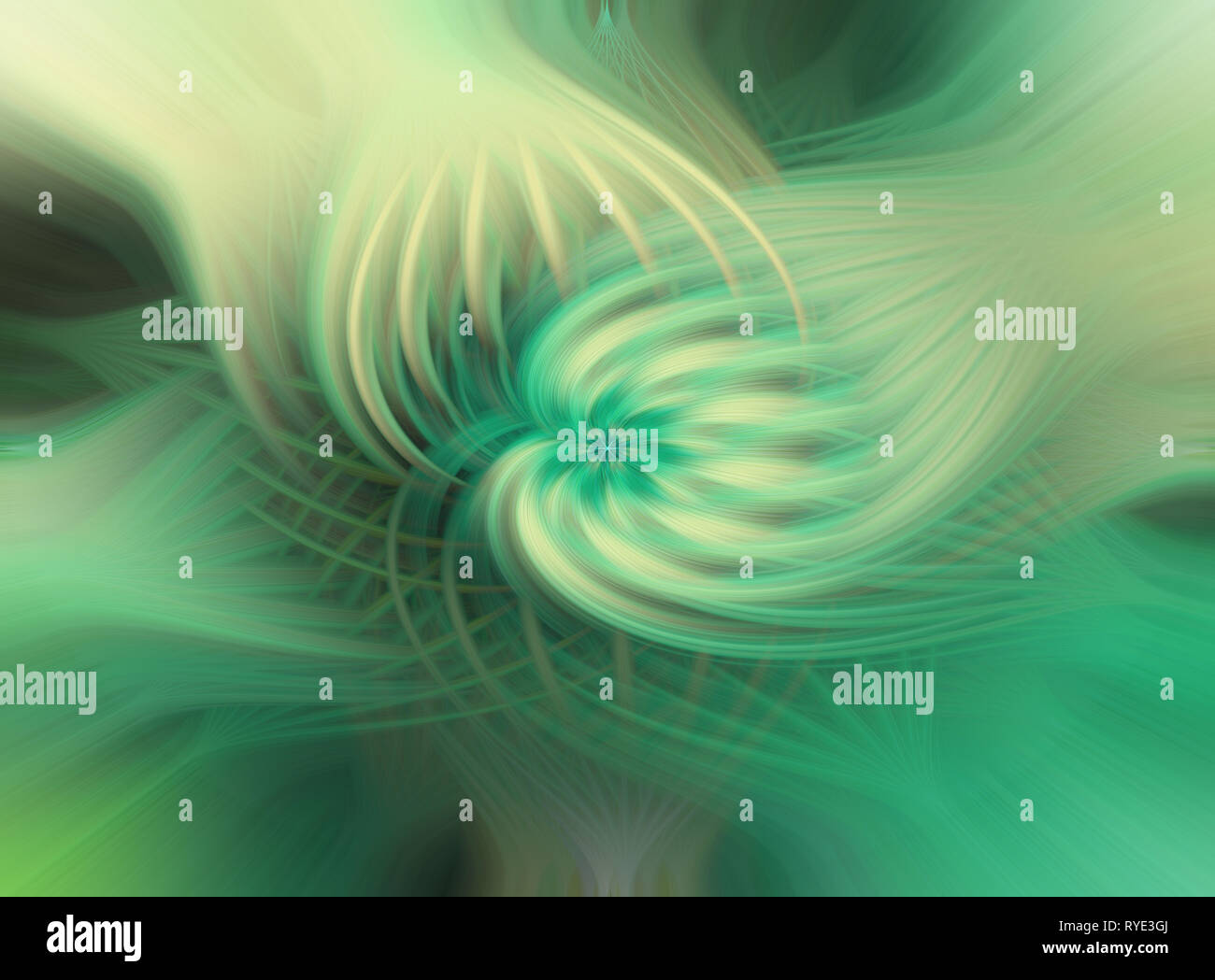 Fractal texture wallpaper, abstract flower. Swirl, twirl effect flowery ...