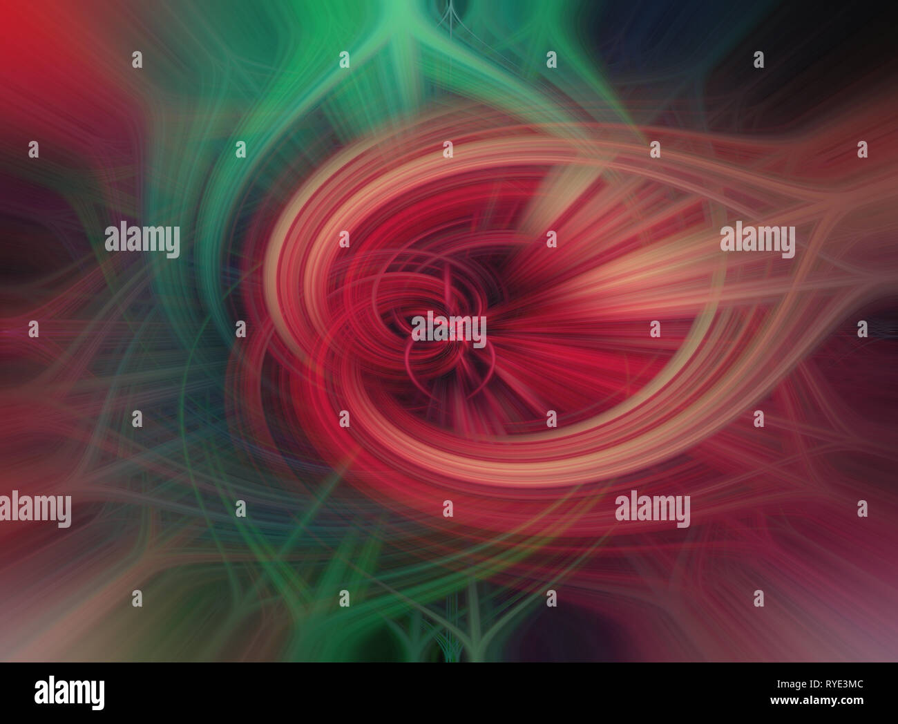 Fractal texture wallpaper, abstract flower. Swirl, twirl effect flowery ...