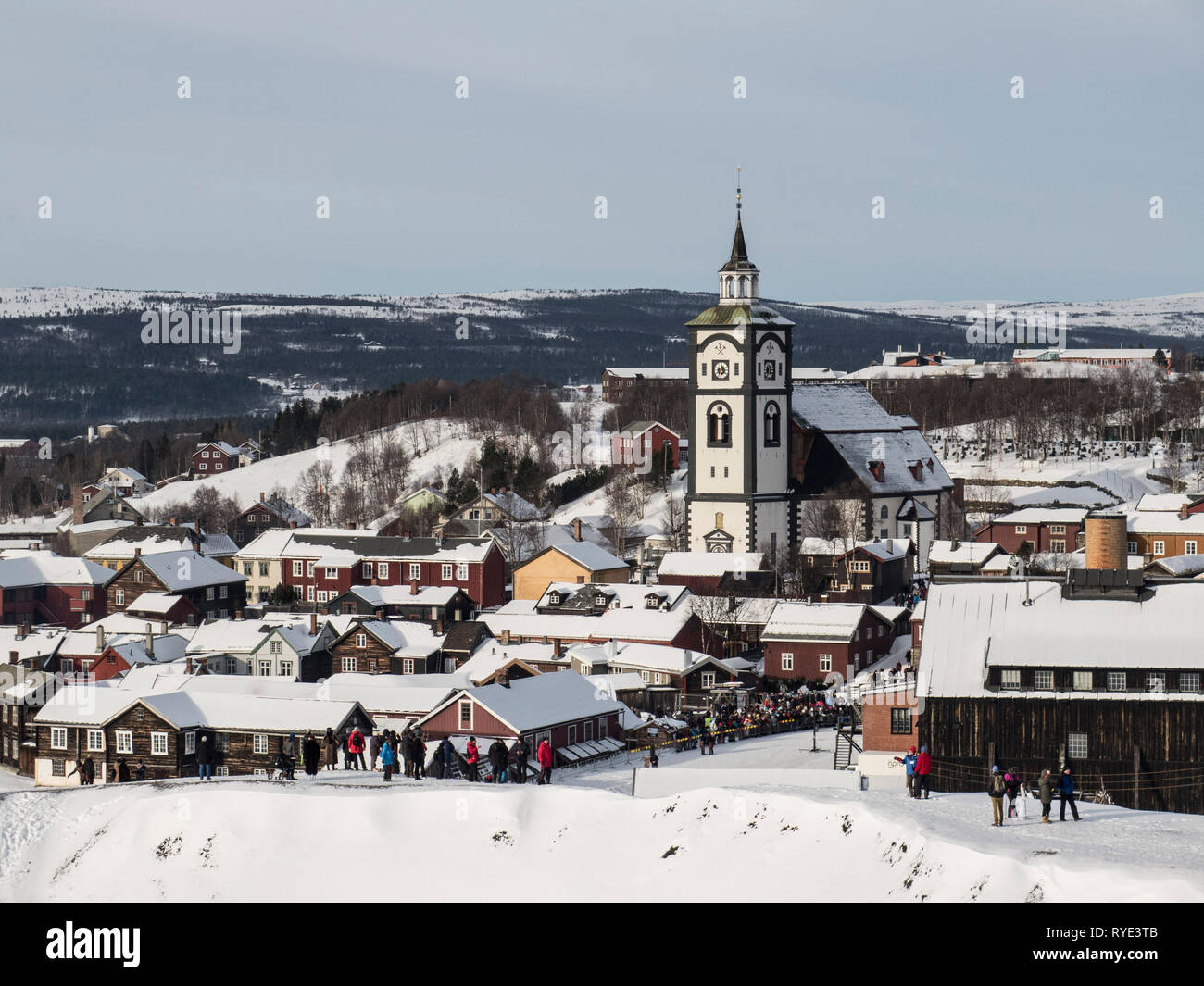 Roros church hi-res stock photography and images - Alamy