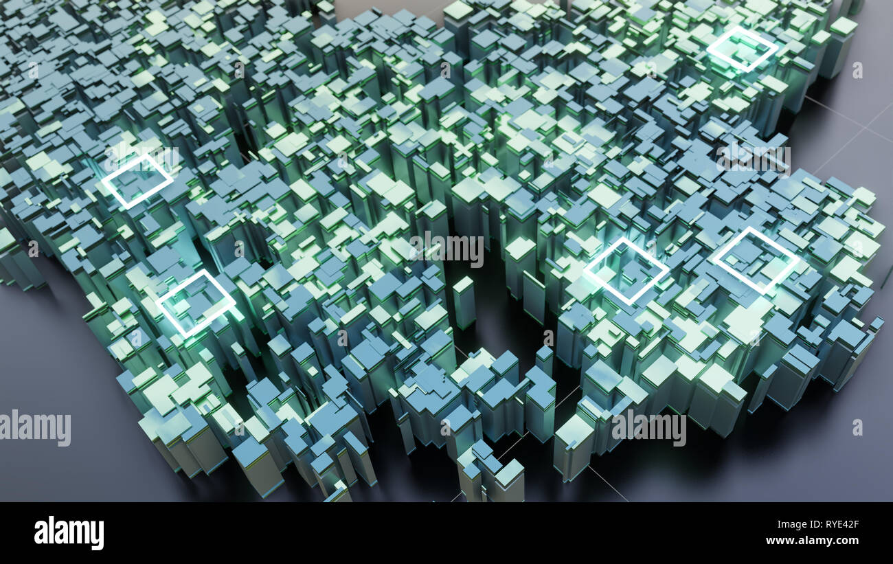 Abstract cubes background hi-res stock photography and images - Alamy